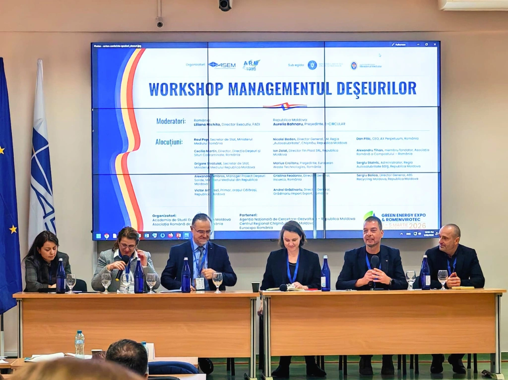 INOVECO at the panel on waste management in Chisinau